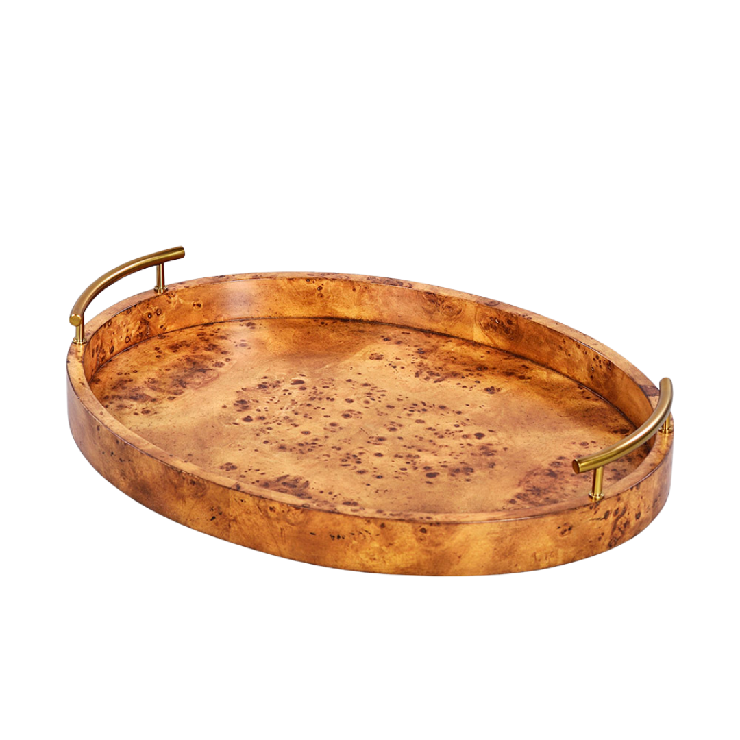 1232-22 - Serving Tray - Oval - Oliver Home